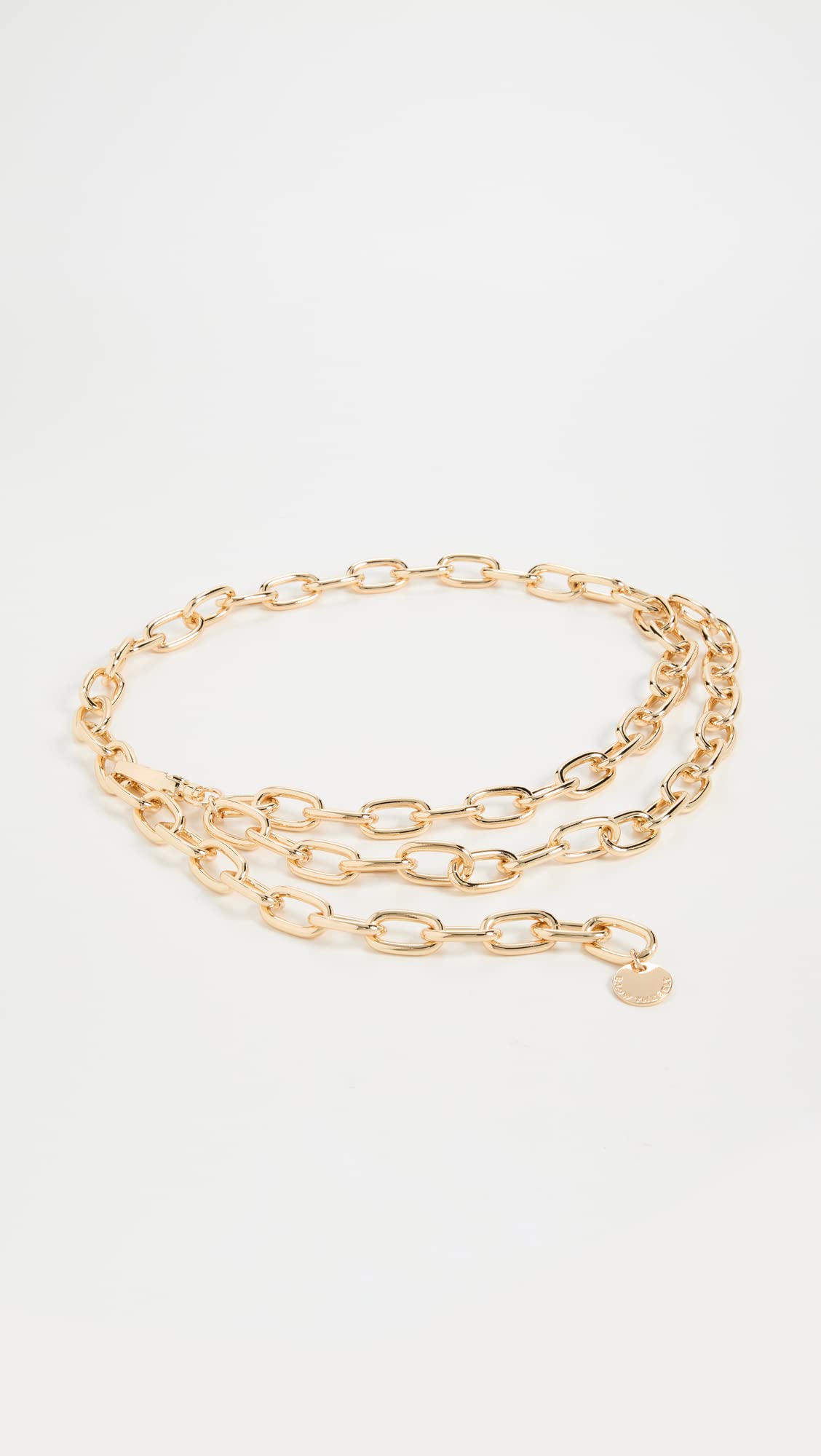 B-Low the Belt Women's Maisie Chain Belt, Gold, One Size