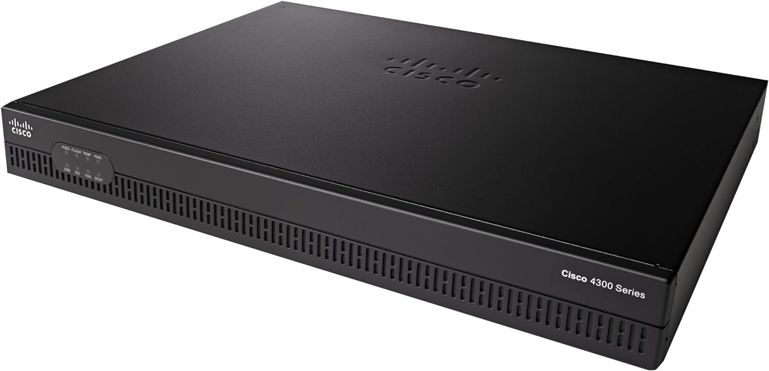 Cisco ISR 4321 Bundle, w/UC, CUBE-10 ISR4321-V/K9 RENEWED