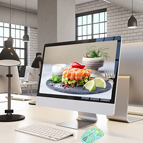 2.4GHz Wireless Mouse Cute Computer Mouse, Silent Cordless USB Mouse Wireless Optical Computer Mouse, 1500DPI, Automatically Sleep, for PC Laptop Notebook Kids Girl Gift