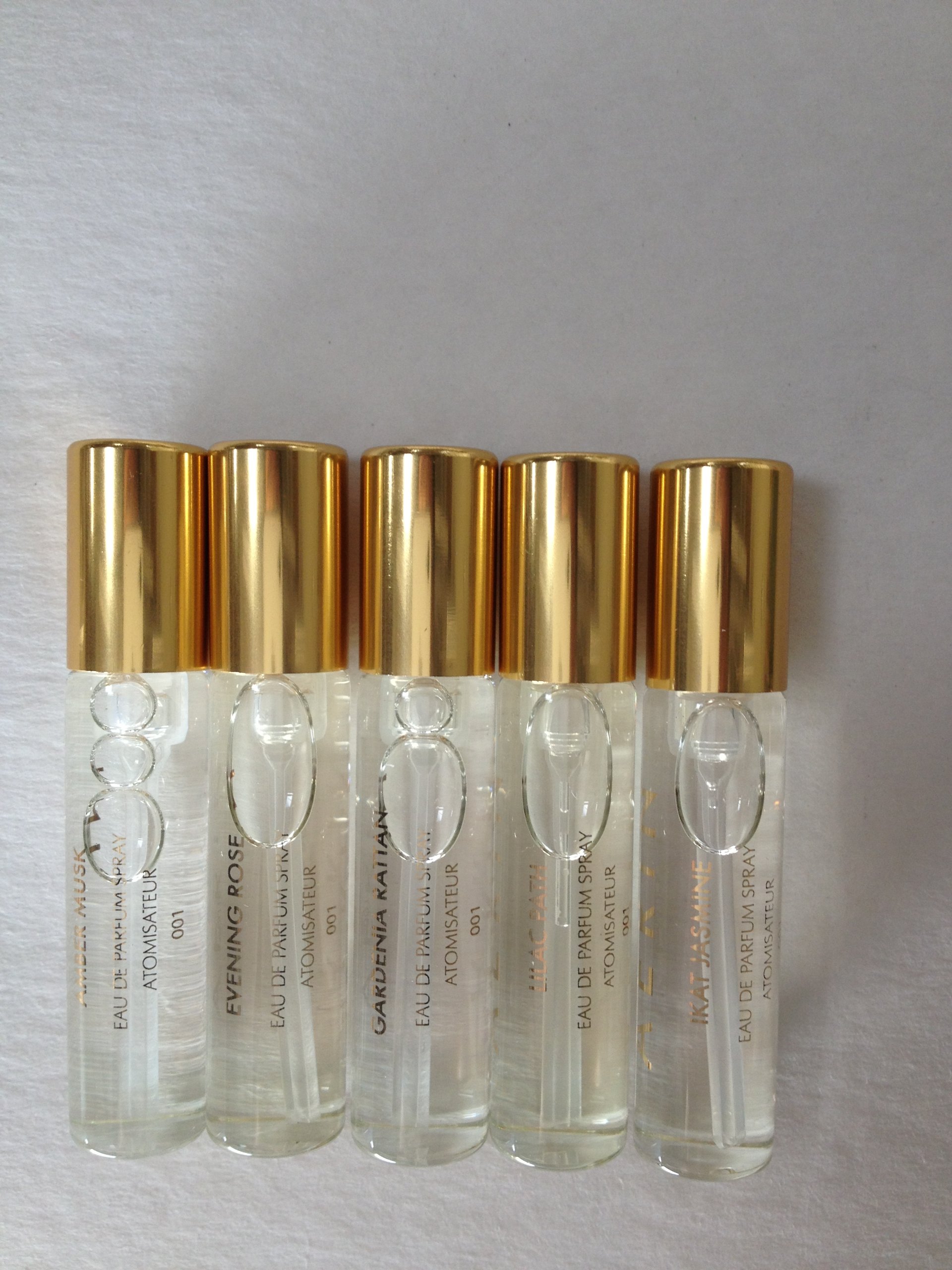 Aerin the Fragrance Collection Gardenia Rattan, Amber Musk, Lilac Path, Ikat Jasmine, Evening Rose