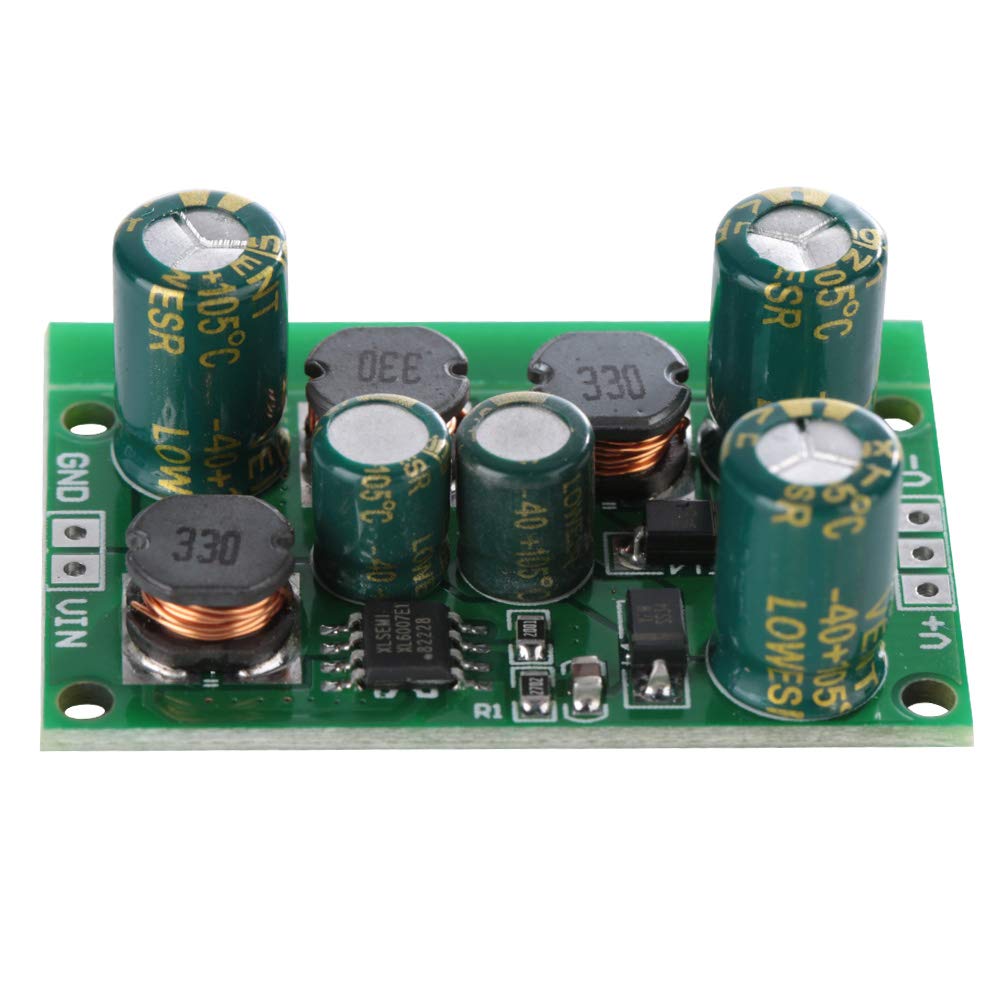 Jeanoko Positive and Negative Voltage Regulator DC-DC Boost Converter Positive and Negative Power Supply Boost Regulator(Output Voltage ¡À12VDC)