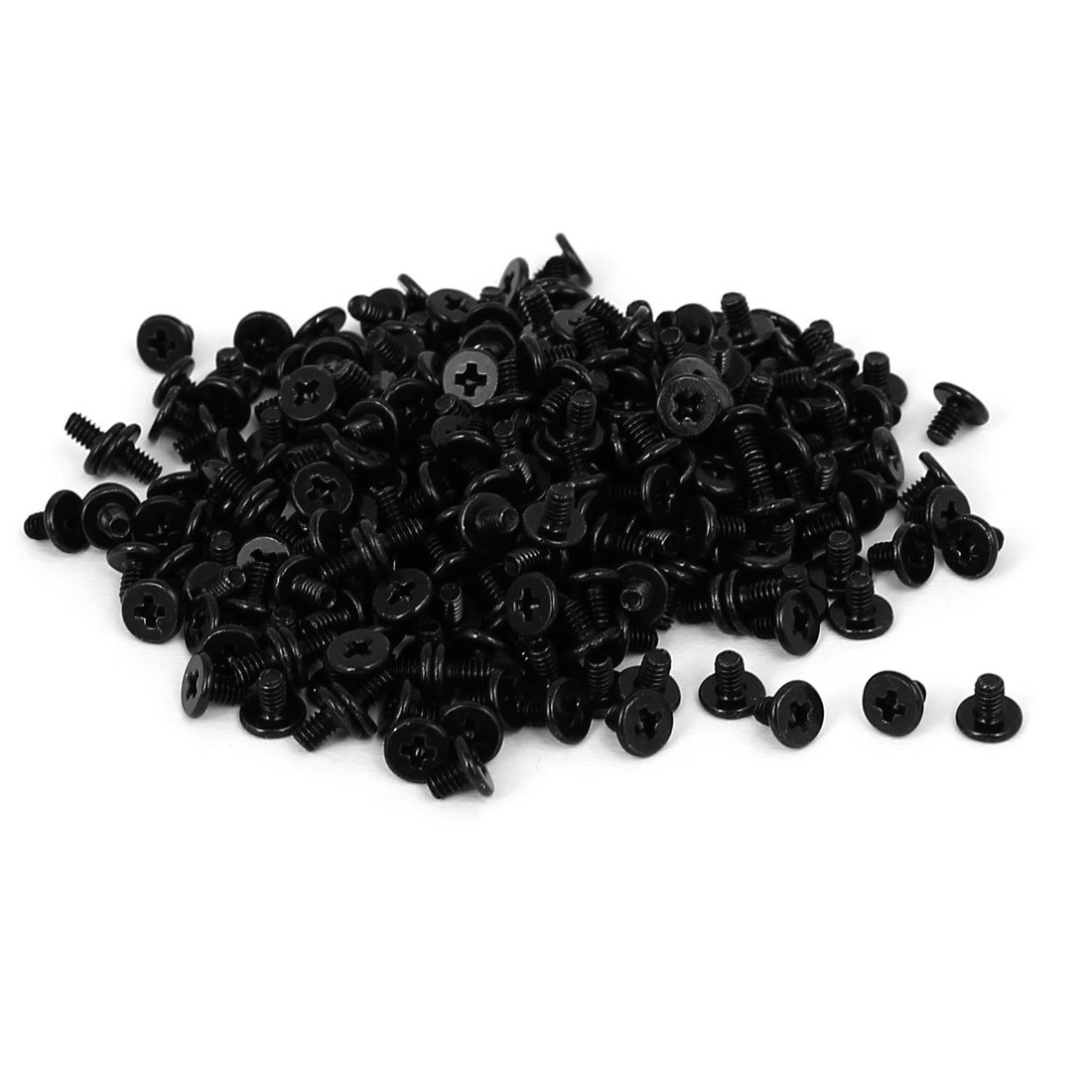 Aexit CM2x3mm Flat Cleaning & Repair Head Phillips Tablet PC Laptop Computer Back Cover Computer Screws Screw 300pcs