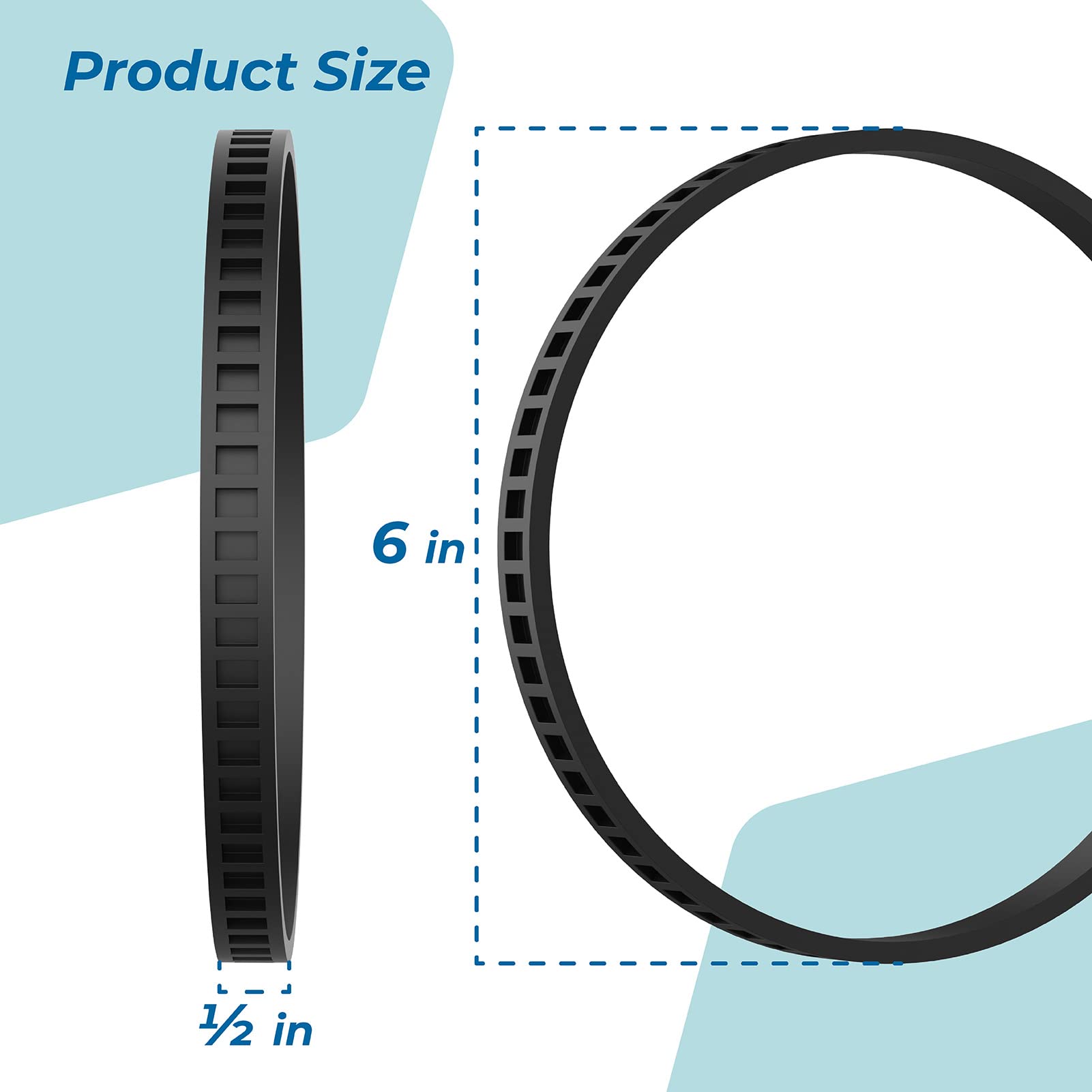 45-69-0010 Blade Pulley Tire Replacement for Milwaukee Band Saws Deep Cut 6230 6232-6 6225 6232 6227-2 Pack