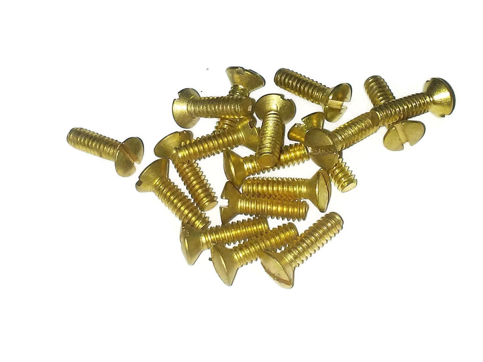 Brass Switch Plate Screw 25 to a Pack