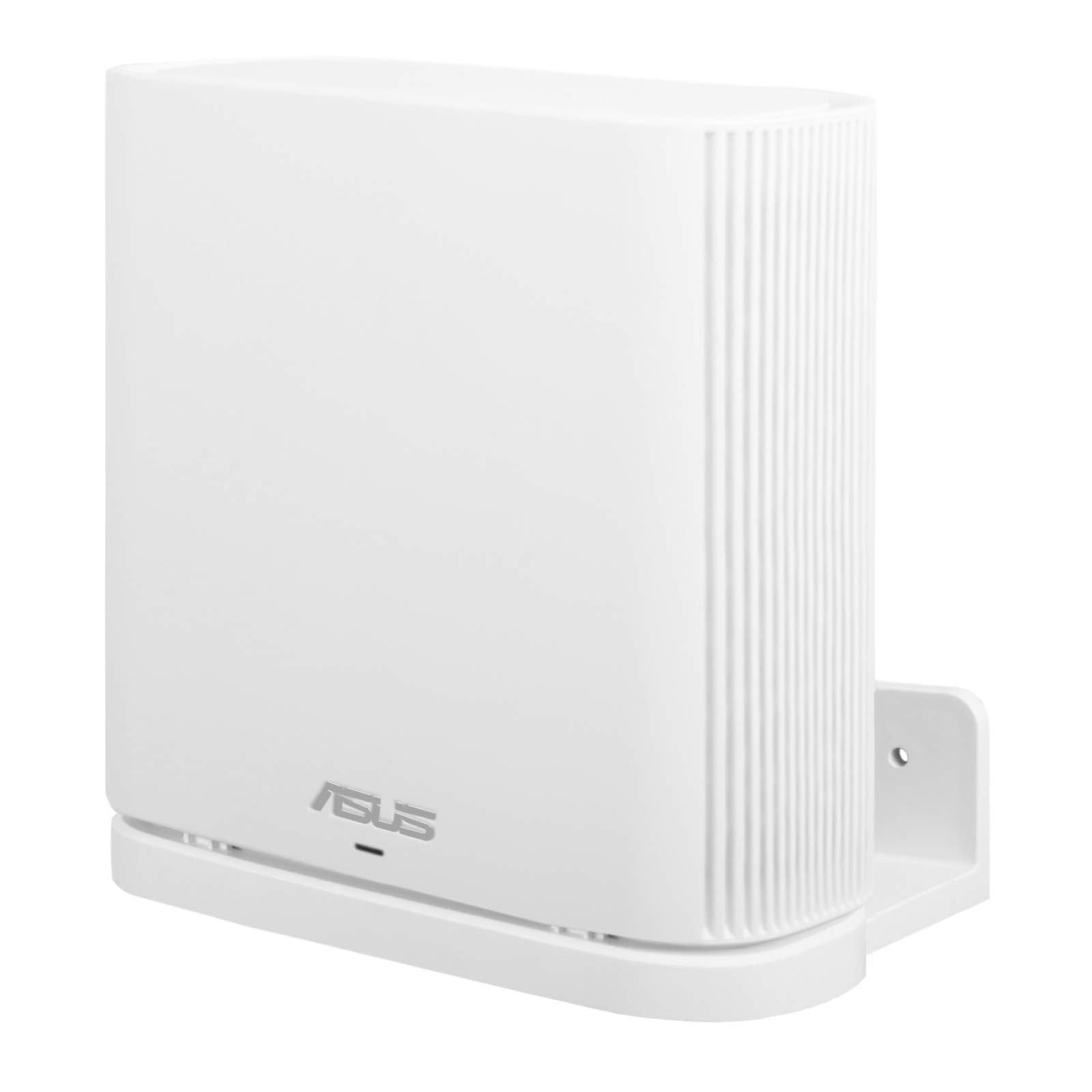 VOMENC Wall Mount Holder for ASUS ZenWiFi AX AC (XT8 CT8 XT9) Whole-Home Tri-Band Mesh System WiFi 6 System Wall Bracket Hanger Stand Compatible with ASUS ZenWiFi AX AC (White 1Pack)