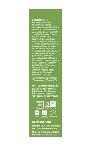 Andalou Naturals CannaCell Facial Serum, 1 Ounce