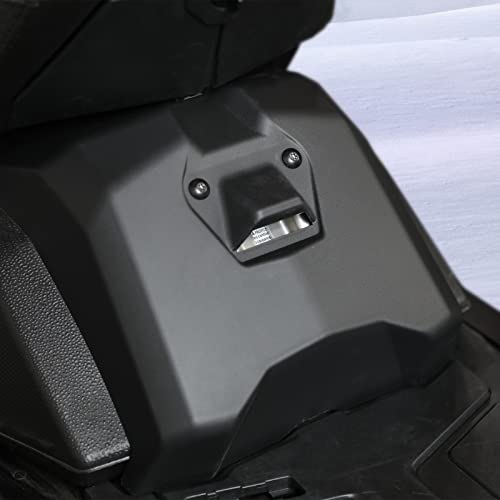 A & UTV PRO Snowmobile Low Profile Battery Compartment Cover Compatible with Ski-Doo Rev Gen4 Freeride Summit Accessories, Replace OEM # 860201505, Black, 1PCS