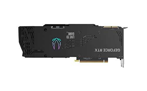 ZOTAC GAMING GeForce RTX 3090 Trinity 24GB GDDR6X 384-bit 19.5 Gbps PCIE 4.0 Gaming Graphics Card, IceStorm 2.0 Advanced Cooling, SPECTRA 2.0 RGB Lighting, ZT-A30900D-10P