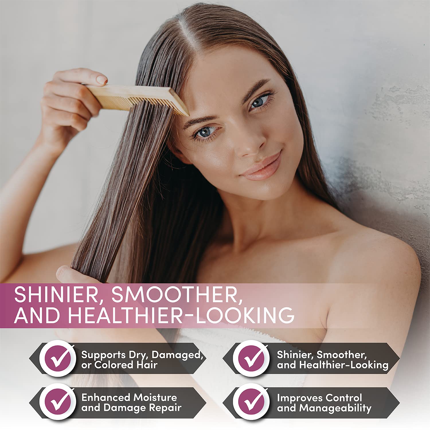 Agi Max Brazilian Keratin Hair Treatment Kit 1000ml - 3 Steps - The Best Straightening!