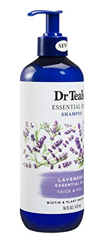 Dr Teal's Thick & Full Essential Oil Shampoo, Lavender, 16 Fl Oz