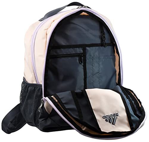 adidas Unisex Journal Backpack, Pink Tint/Onix Grey/Purple Tint, One Size