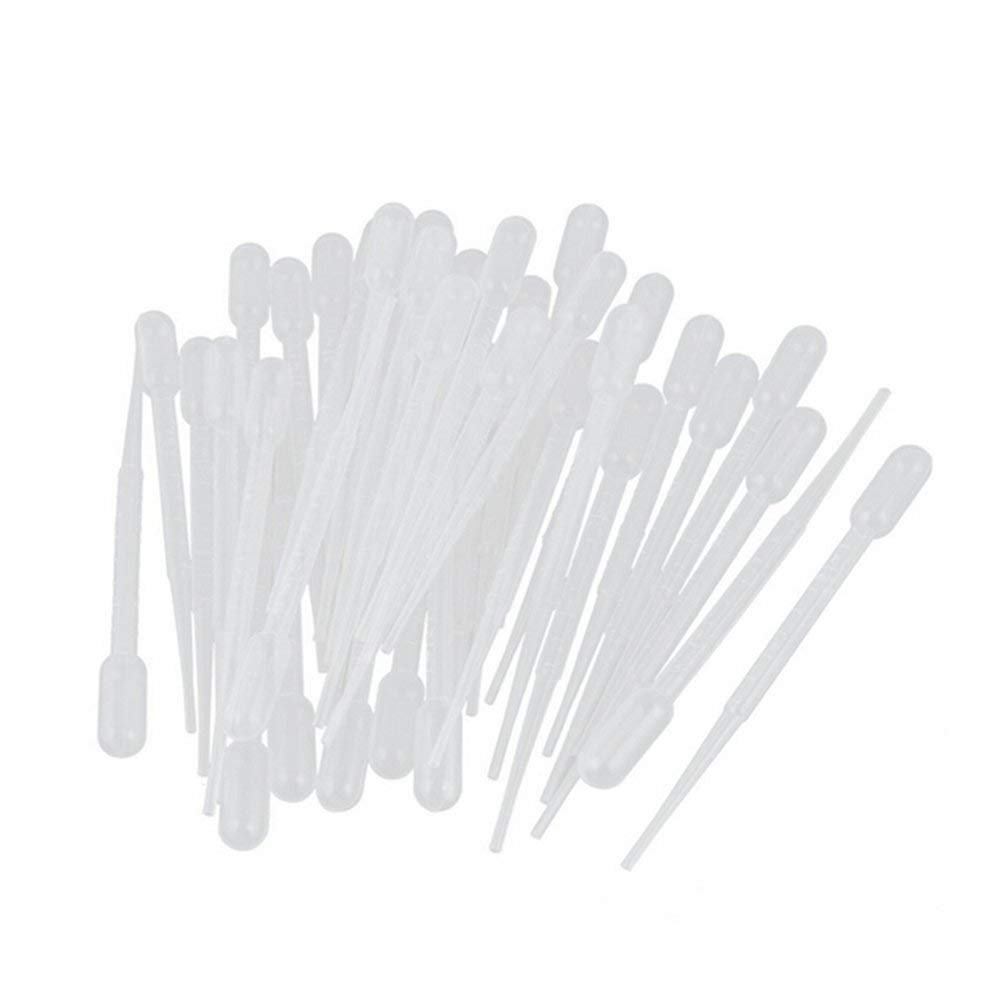 200 Pack 5ML Plastic Transfer Pipettes Disposable Graduated Pipettes Eye Dropper for Essential Oils,Crafts