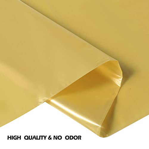 4 Gallon/100pcs Small Garbage Bags,Strong Trash Bags,Small Trash Bags for Office Home Bedroom,Trash can Liner(Golden 100)