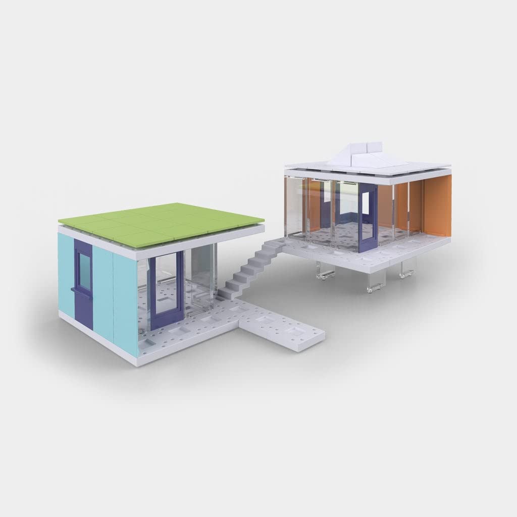 Arckit Coastal Living Building Blocks Kit, STEM Educational Toy, Miniature House Kit Model House, Architecture for Kids, Unique Gift for Adults & Kids