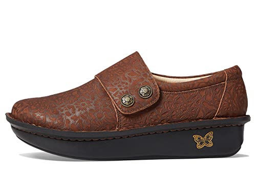 Alegria Women's Deliah Delicut Tawny Leather Shoes 8-8.5 M US