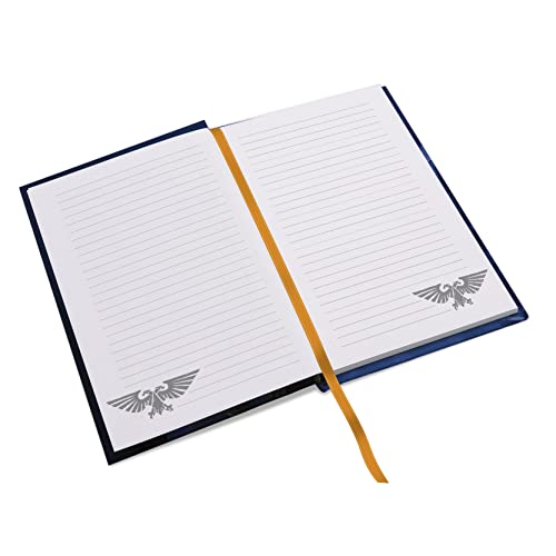 ABYSTYLE Warhammer 40K Ultramarines Hardcover Notebook 8.5" x 6" with 180 Lined Pages Office School Supplies Stationary Gift Office Product
