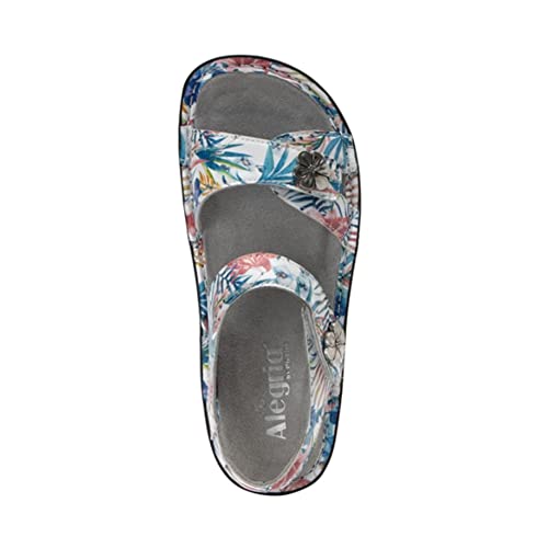 Alegria Womens Vienna Tropic Leather Sandal 8-8.5 M US