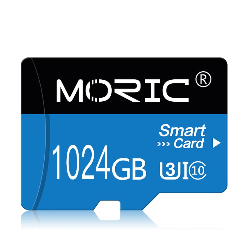 1TB Memory Card 1024GB High Speed Waterproof Class 10 Micro SD Card with Adapter for Smartphone,Action Camera,Portable Gaming Devices and Drone