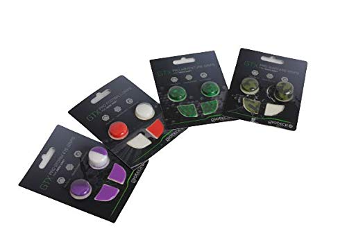 Gioteck Thumb Grips Joystick Protection for Xbox One Non-Slip Controller Red and White