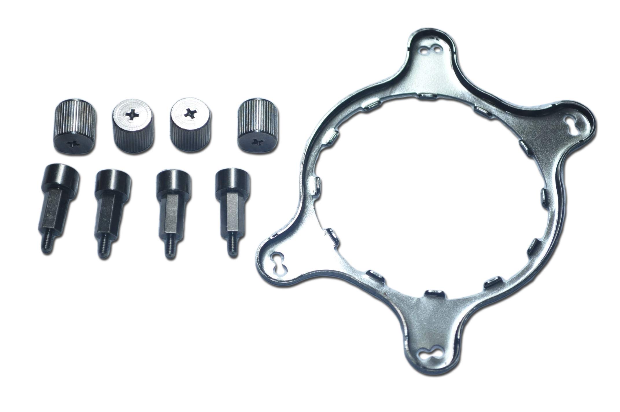 for AM4 AM5 AMD Mounting Bracket Kit for Aorus RGB AIO Cooler 280, 280mm Radistor
