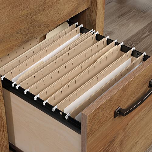 SauderĀ® Cannery Bridge 53"W Computer Desk, Sindoori Mango