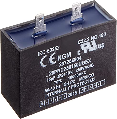 5304464438 Refrigerator Run Capacitor Compatible with Top Brand Replacement with 218909913, 3015552, 3017761, 3091424, 5303289028, 7218909913 and AP4315853