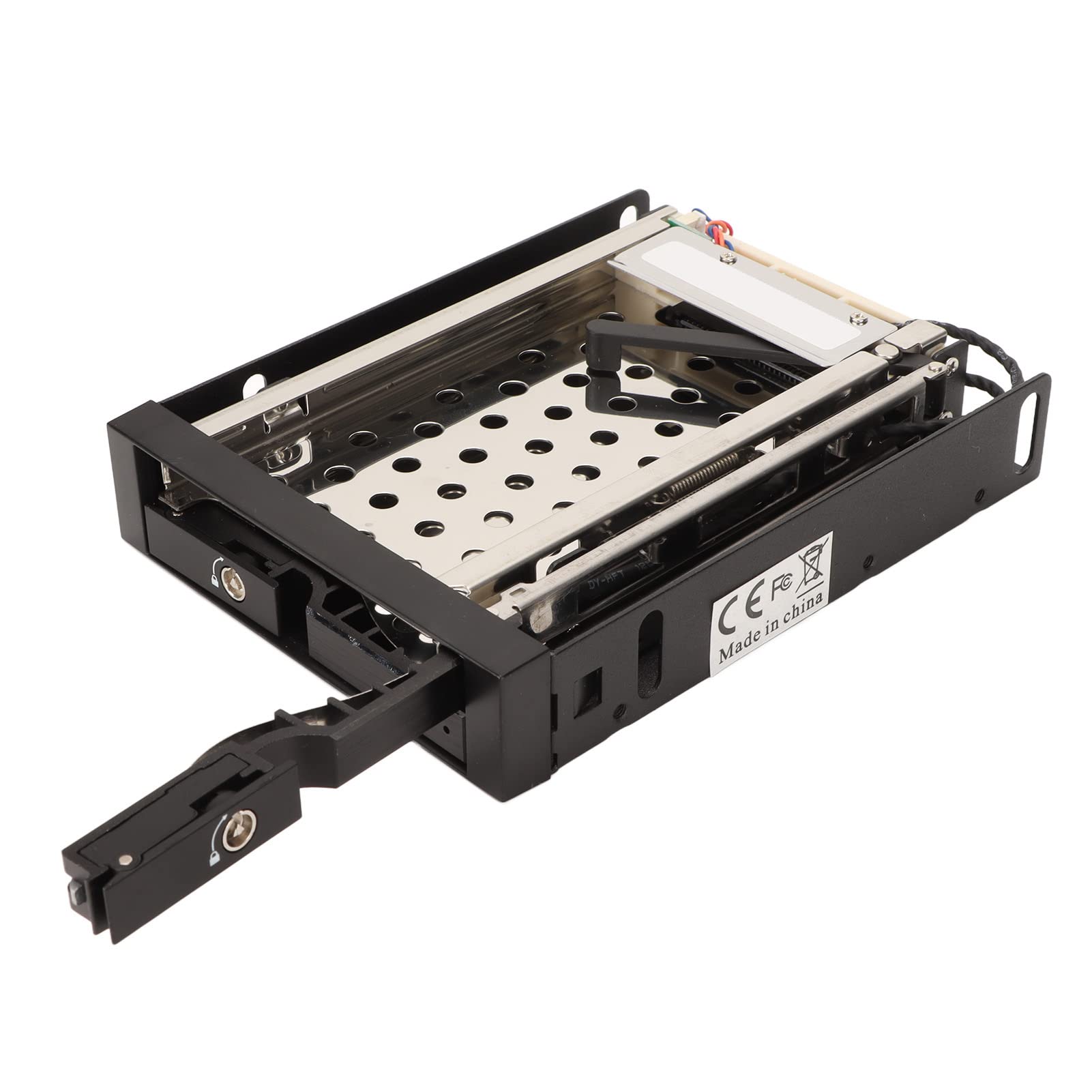 2.5inch Internal SATA Hard Drive Rack, 6Gbps Hot Swap Mobile Rack Cage for 2.5ā SSD/HDD,Internal SATA I/II/III Tray Hard Drive Backplane Enclosure