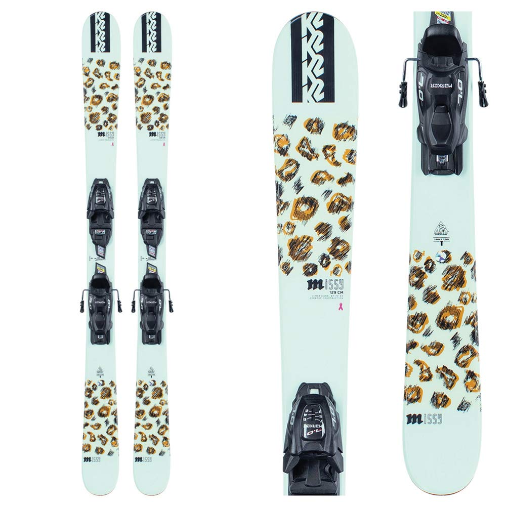 2021 K2 Junior Missy Fastrak Skis w/FDT Bindings (109 cm)
