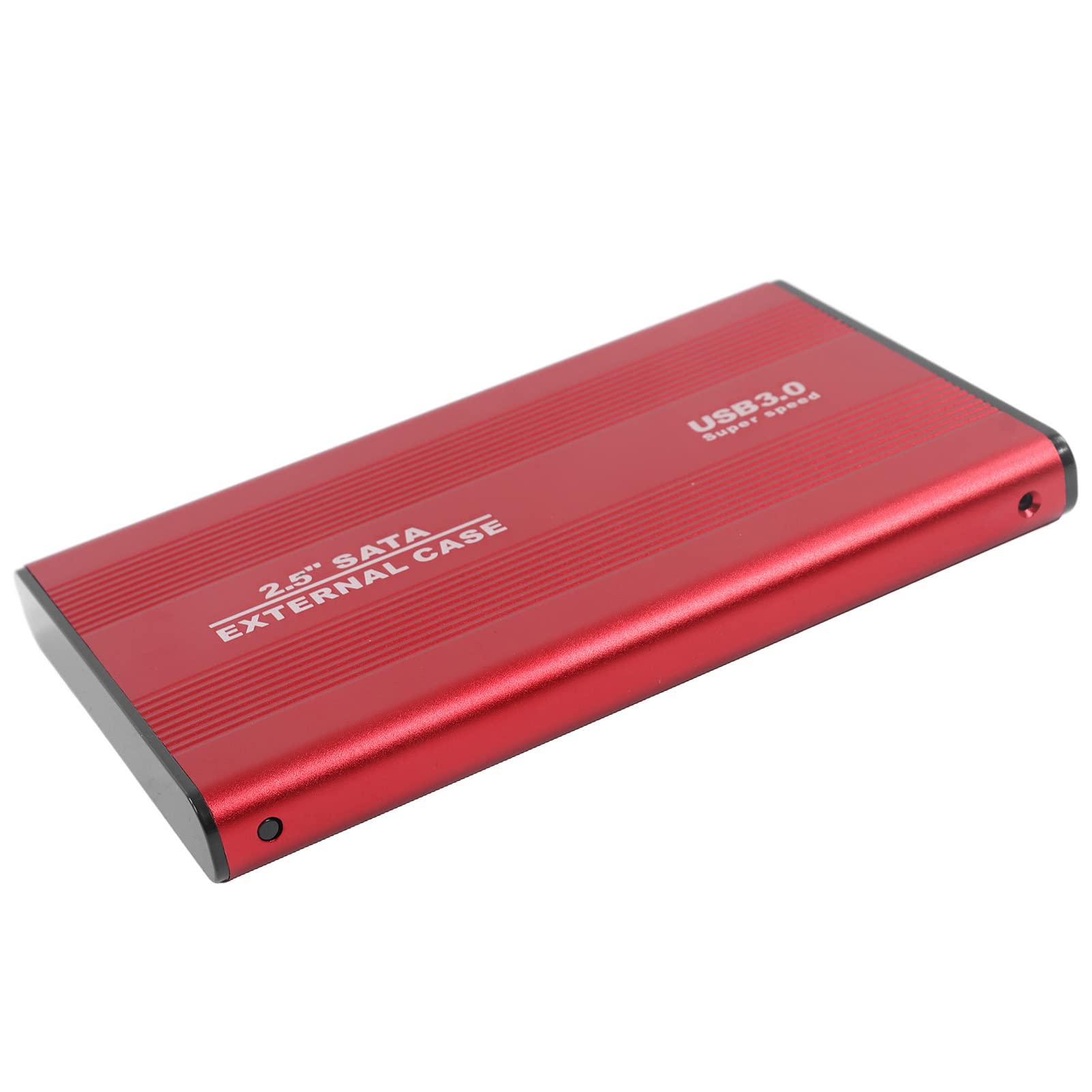 2.5 inch Hard Disk Enclosure, 5Gbps USB 3.0 External HDD Case, Support 4TB, Used for External Data Storage, for Laptops and Mac.(Red)