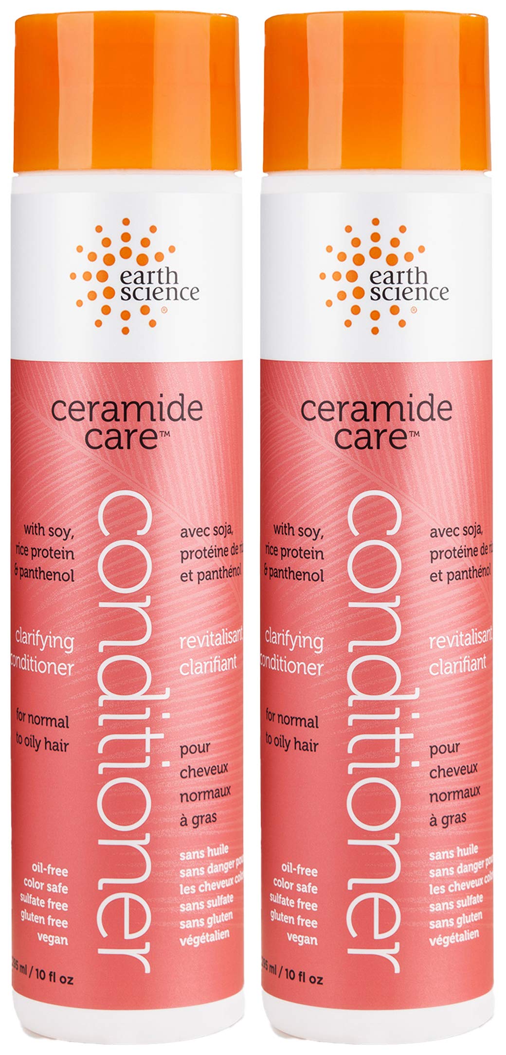Earth Science Ceramide Care: Clarifying for Normal to Oily Hair (Conditioner 2 Pack)