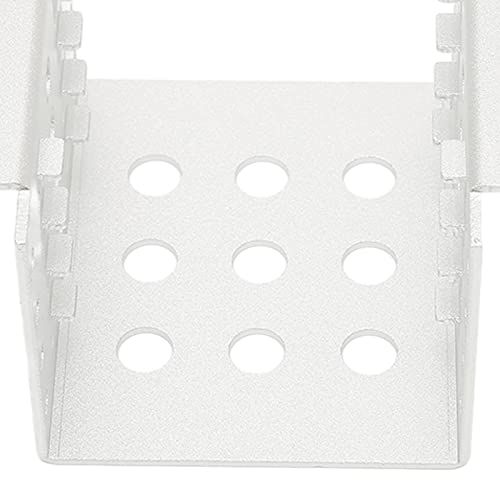2.5in HDD Mounting Rack, SSD Mounting Bracket SSD HDD Metal Mounting Bracket, Mounting Adapter for Quad 2.5in HDD/SSD(Silver)