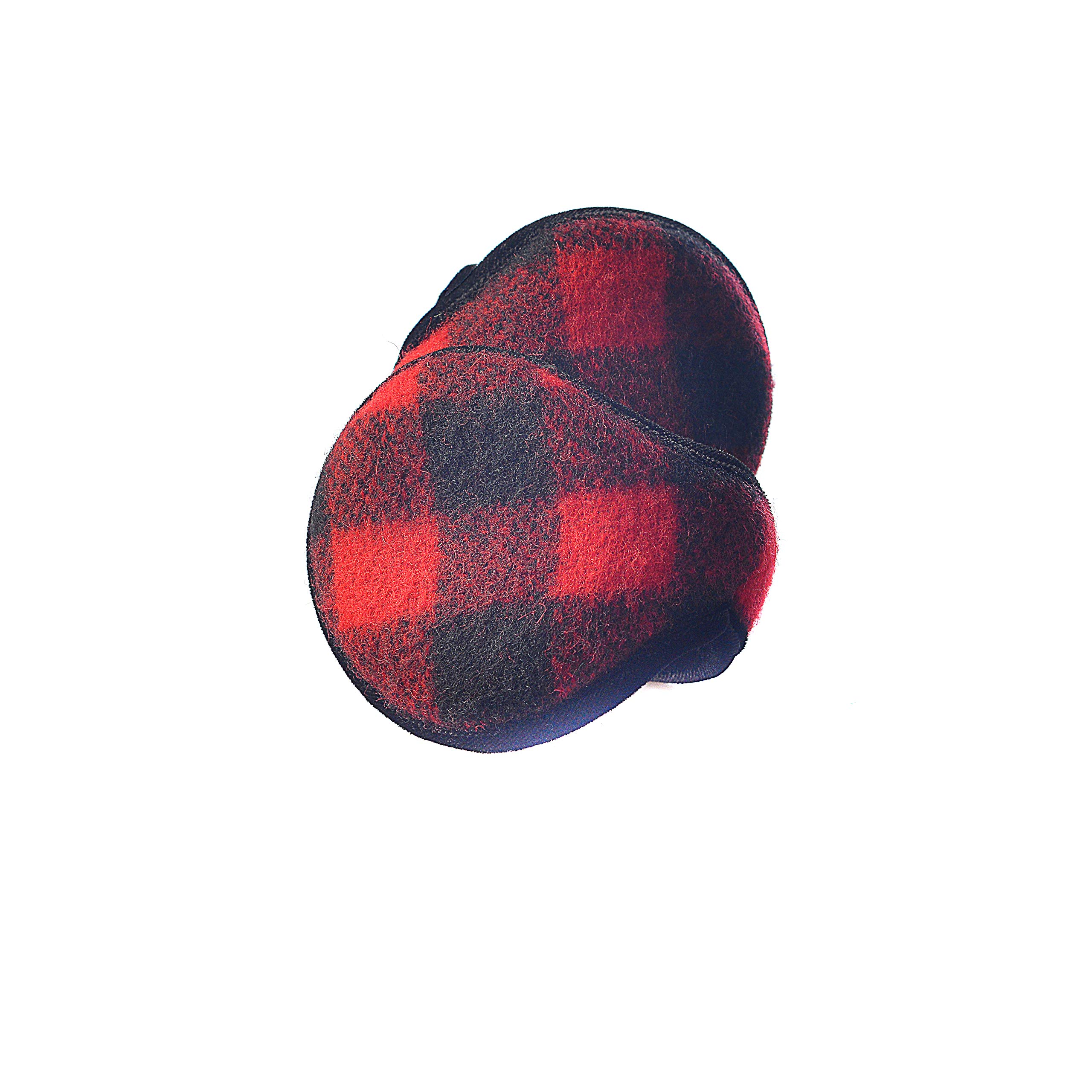 180s Men's Wool Behind-the-Head Ear Warmer (Black)