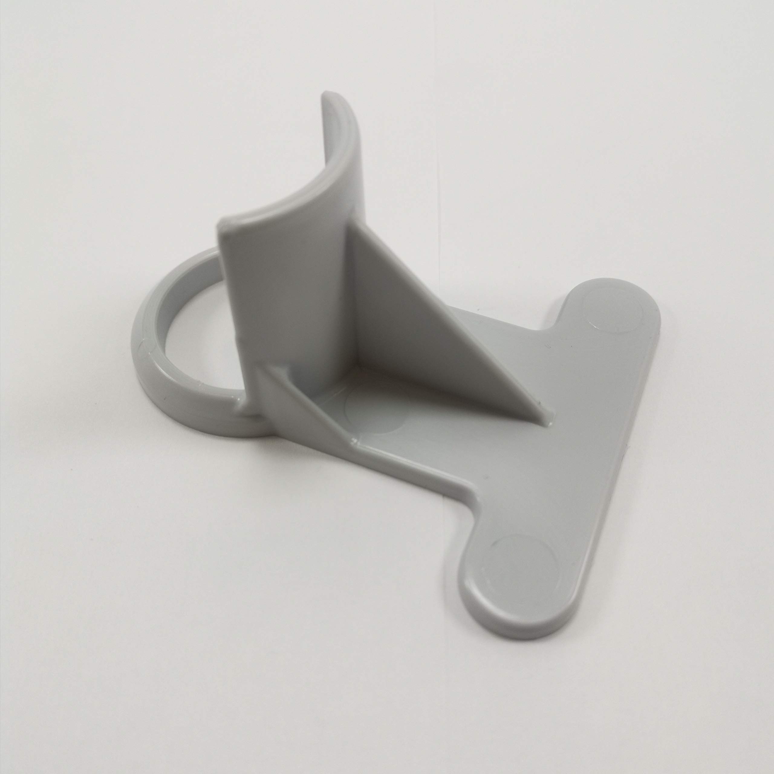 2 X Swimming Pool Pipe Holders : Grey Holds Pipes 30Mm to 37Mm Designed to Fit On Intex Pools