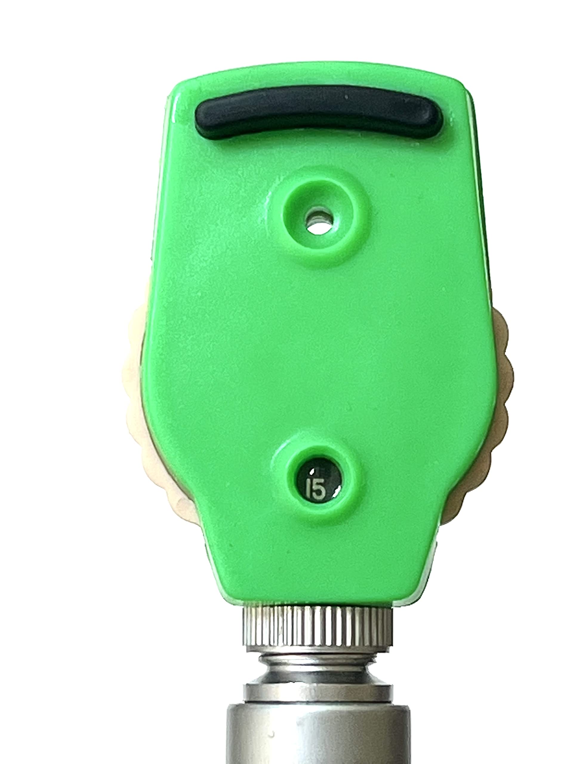 Cynamed Otoscope - Ear Scope with Light, Ear Infection Detector, Both Adult and Pediatric Disposable Specula Tips (Green)