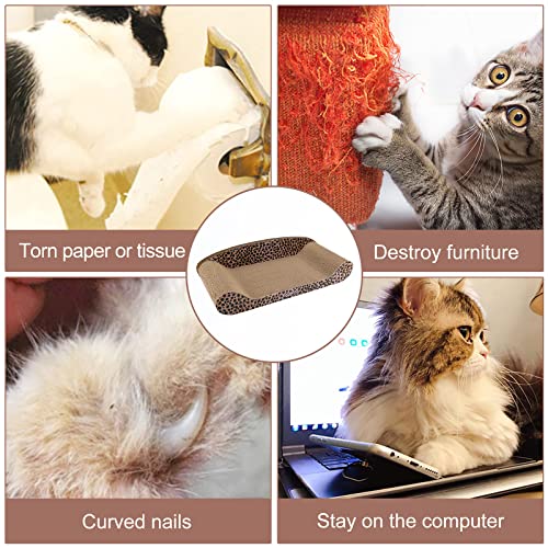 HALOVIE Extra Large Size Cat Scratcher Bed, 24 Inch Cat Scratch Pad Cardboard Sofa Scratching Board Lounge Couch for Indoor Cats