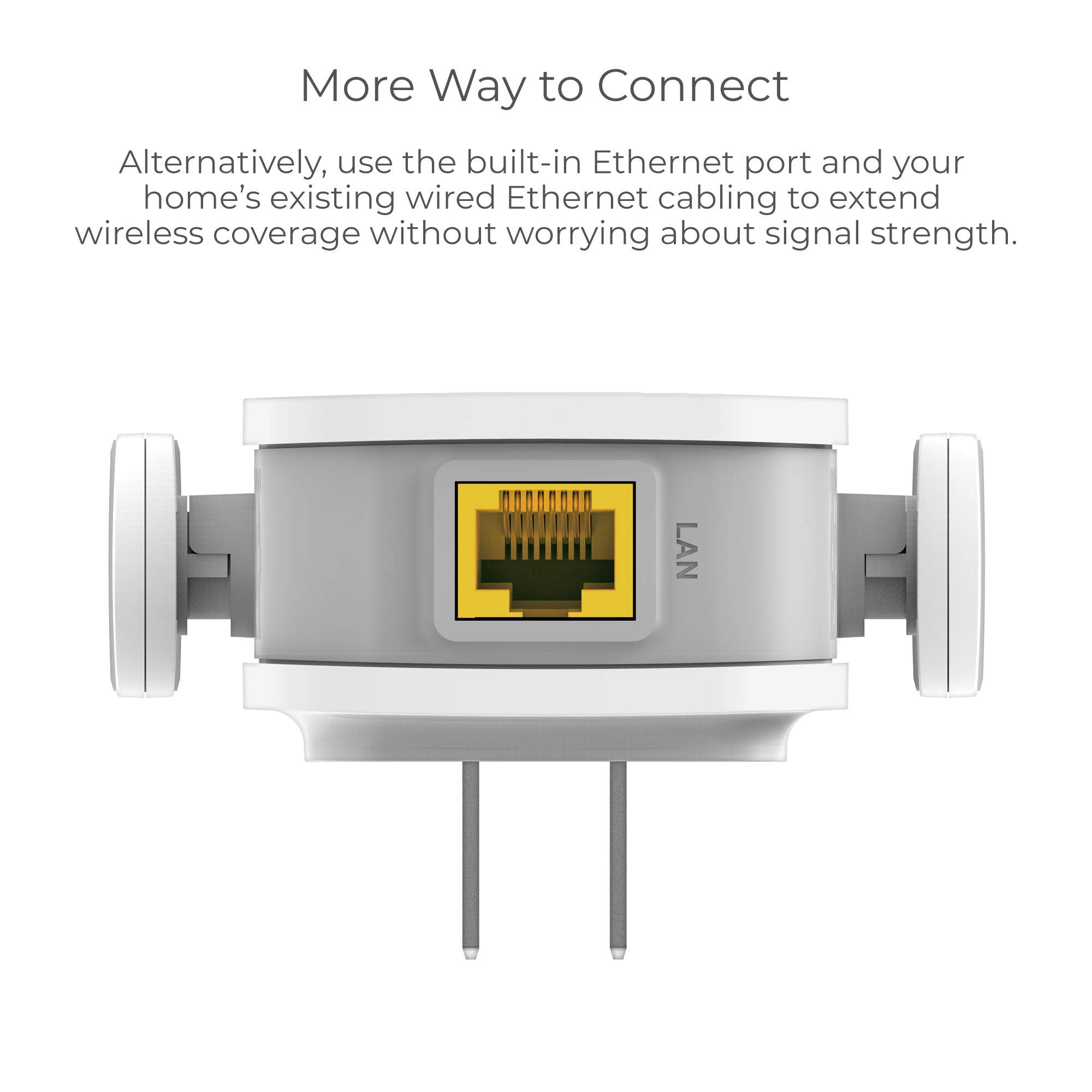 D-Link AC1200 Dual-Band Wi-Fi Range Extender/Wireless Repeater/Access Point for Best Wi-Fi Coverage for Smart Home and Alexa Devices (DAP-1610-US) (Renewed)