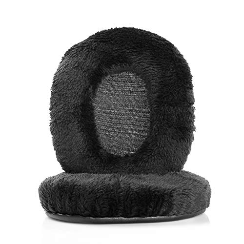 Ear Pads Replacement Cushions Pillow Compatible with Artiste ADH300 2.4GHz TV Wireless Headphones Earpads Foam (Black 1)