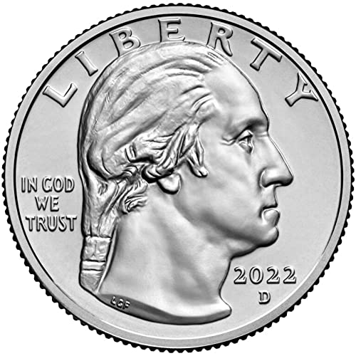 2022 P, D - 2023 P, D Women Quarter 20 Coin Set in Littleton Green Folder LCF63 Uncirculated
