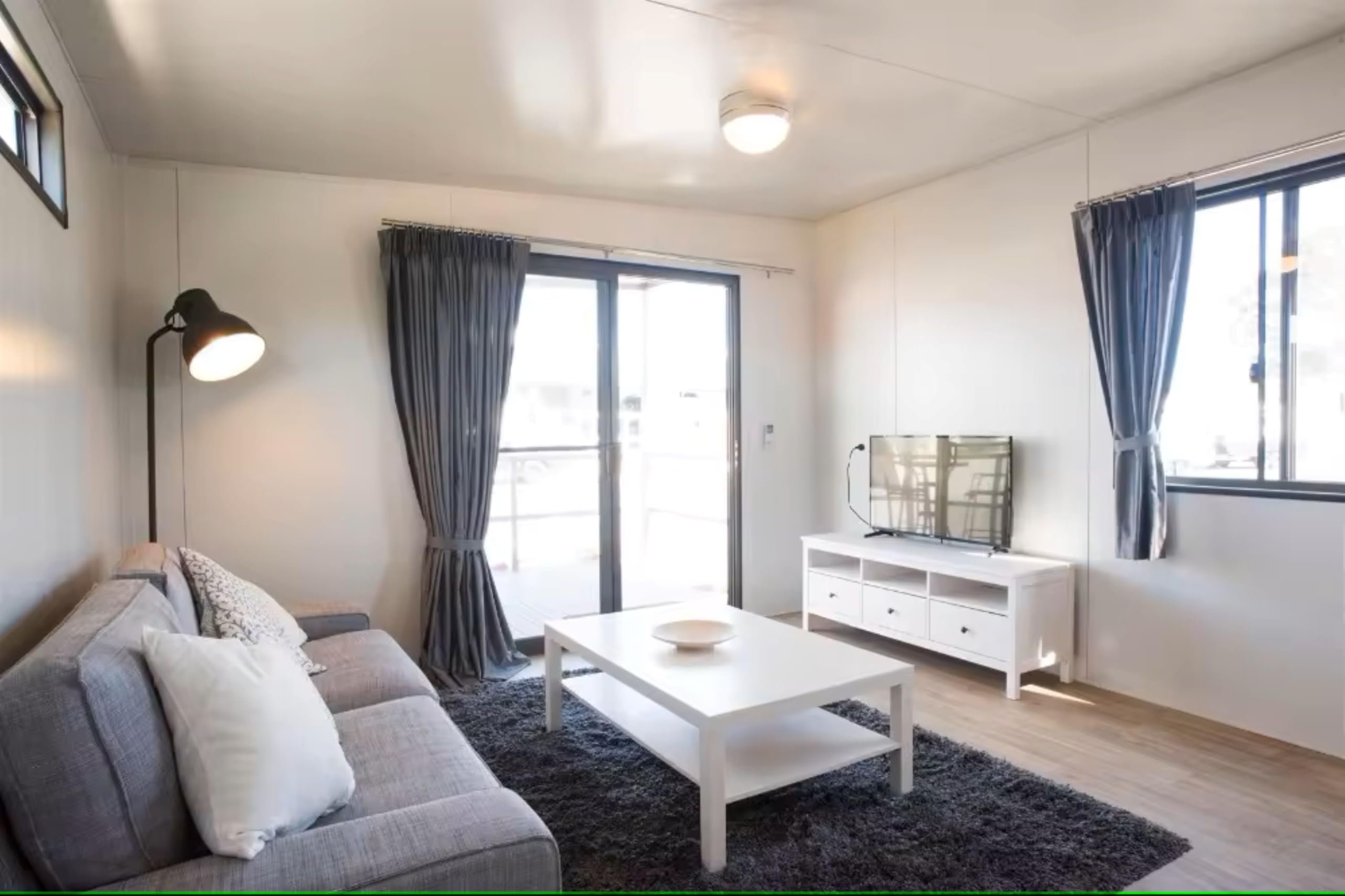 20 Ft Tiny Movable Prefab House to Live in 1 Bathroom, 1 Bedroom & 1 Kitchen- for Small Family. Bachelor Nest