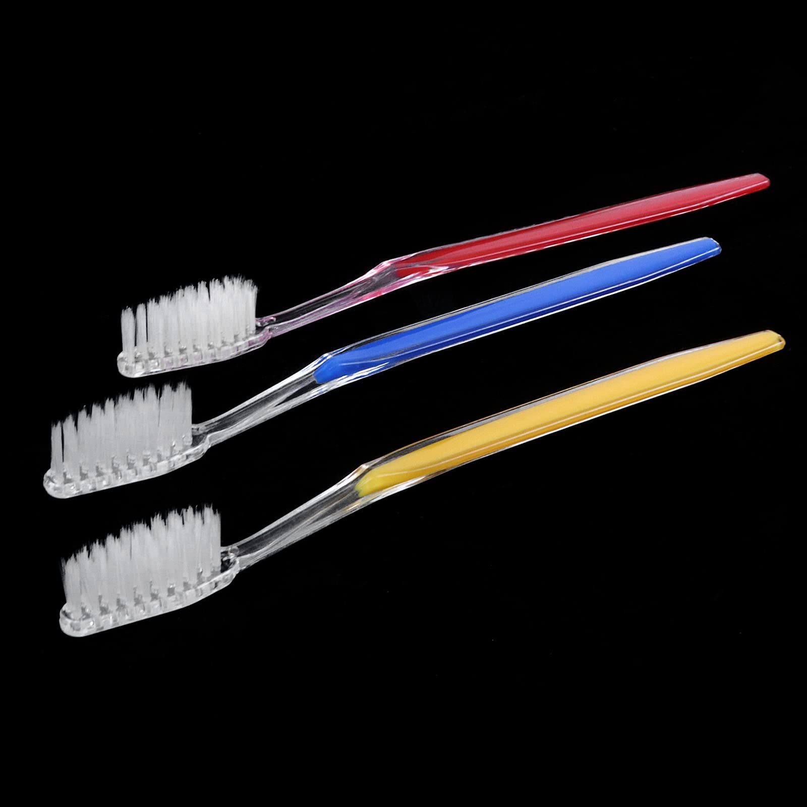 fafortune Disposable Toothbrushes,Toothbrushes Individually Wrapped,Toothbrushes in Bulk Individually Wrapped for Hotel,Air Bnb,Shelter/Homeless/Nursing Home/Charity/Church 5 Colors (20 PCS)