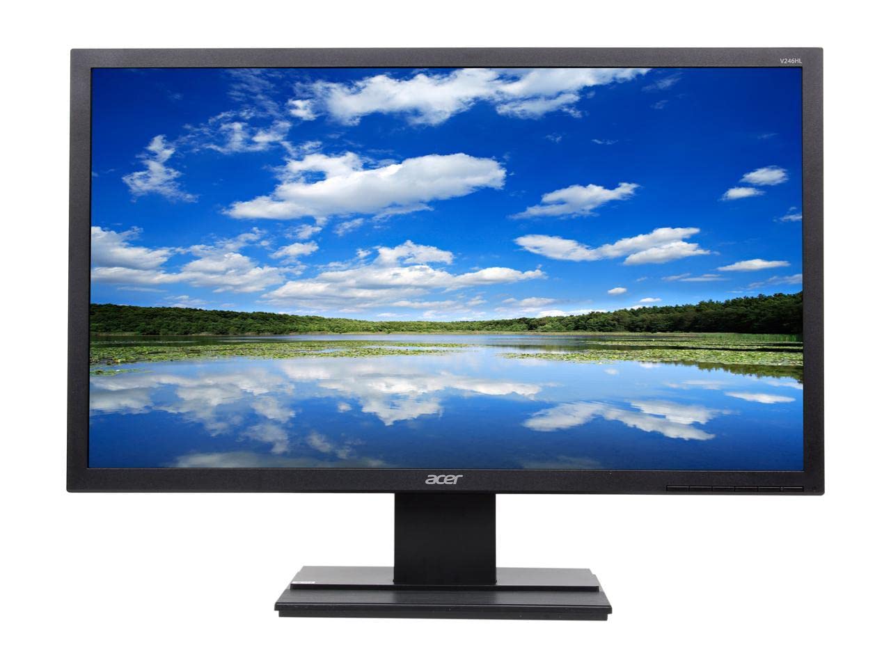 Acer V6 Series V246HL bd 24-Inch (Full HD) 1920x1080 Widescreen LED LCD Monitor (DVI,VGA)