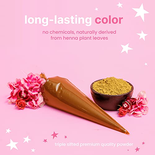 Mihenna Henna Powder for Hair | Organic USDA Certified | Pure |Long-Lasting | 100 grams