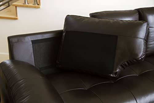 Abbyson Living Leather Sectional, Brown