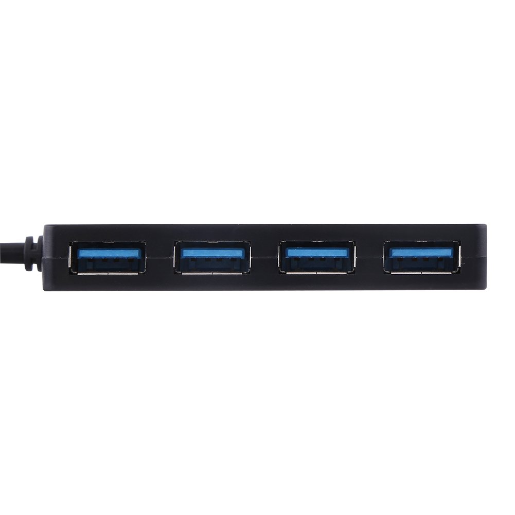 USB Charging Hub, Multi-Port Quick Charge Intelligent Smart Charging 4 Port USB Charger, for 7/8/10 Vista