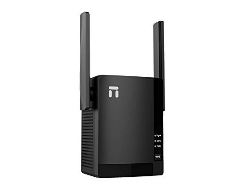 Netis E3 AC1200 Wireless Dual Band Range WiFi Extender with WPS One Button Setup, 2 High Gain Antennas and Wired Expansion Port