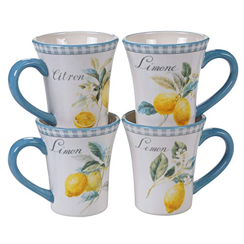 Certified International Citron 16 piece Dinnerware Set, Service for 4