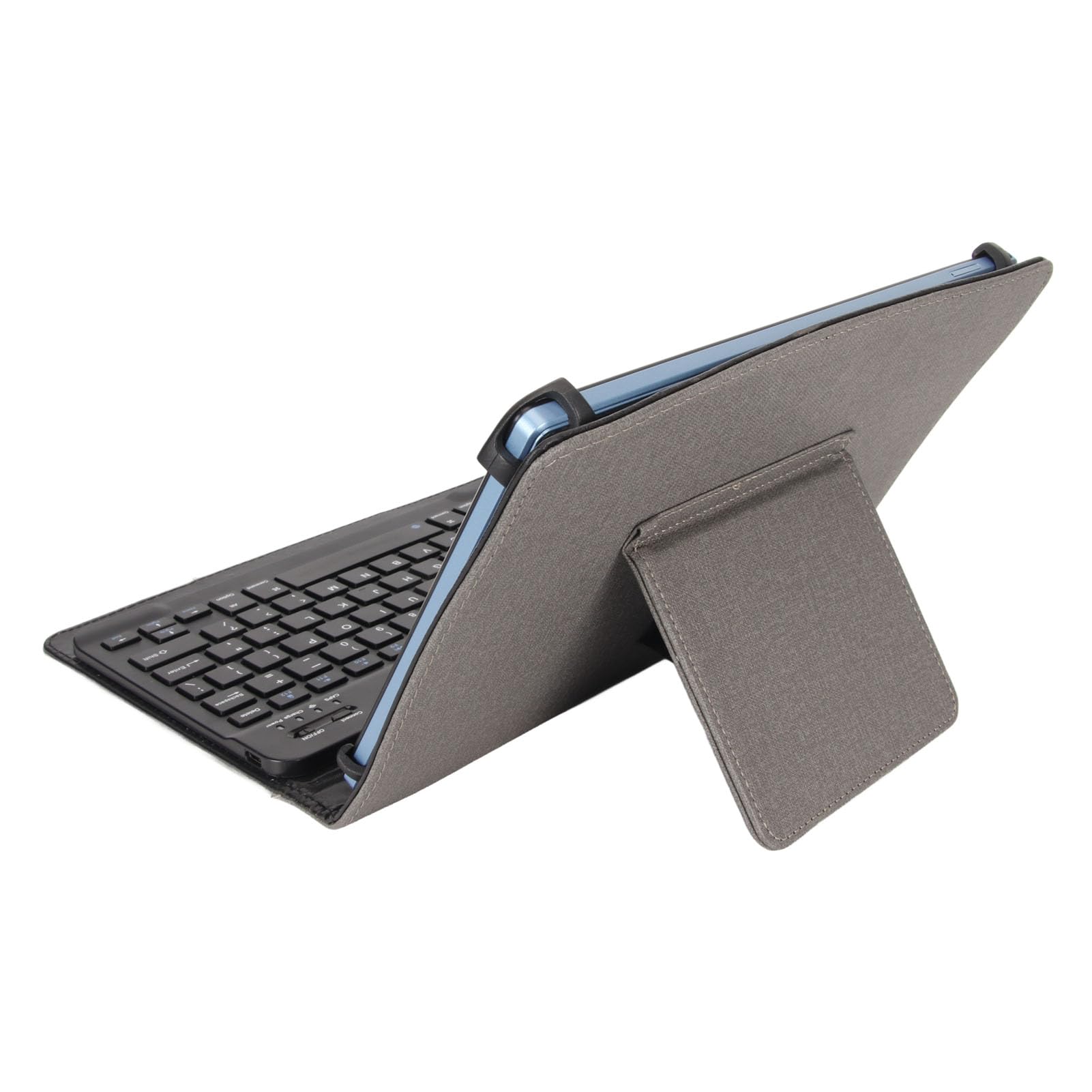 2 in 1 Tablet, 2.4GHz 5G WiFi Connection 100‑240V 8G RAM 256G ROM FHD Screen 10.1in Tablet 2 Speakers for Travel (US Plug)