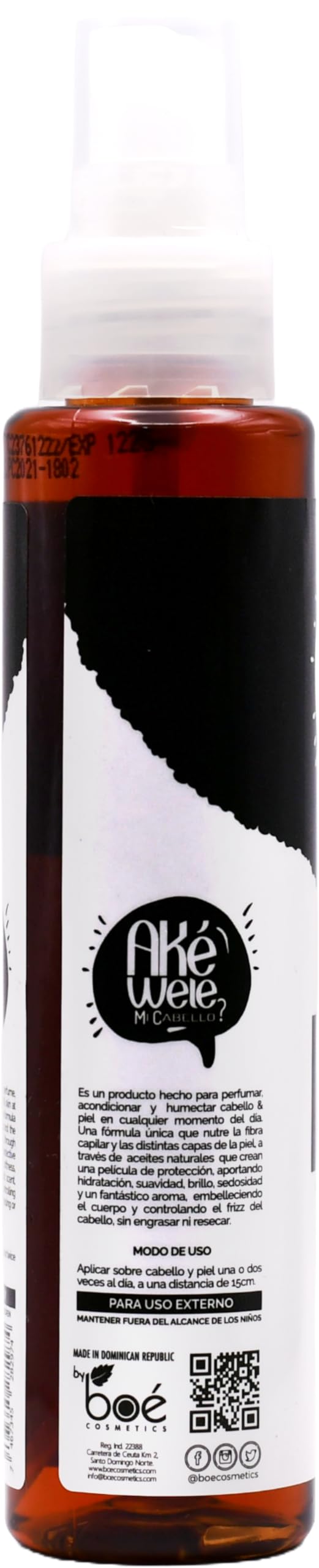 Boe HairMist Aké Wele MC (Rocio Tropical)
