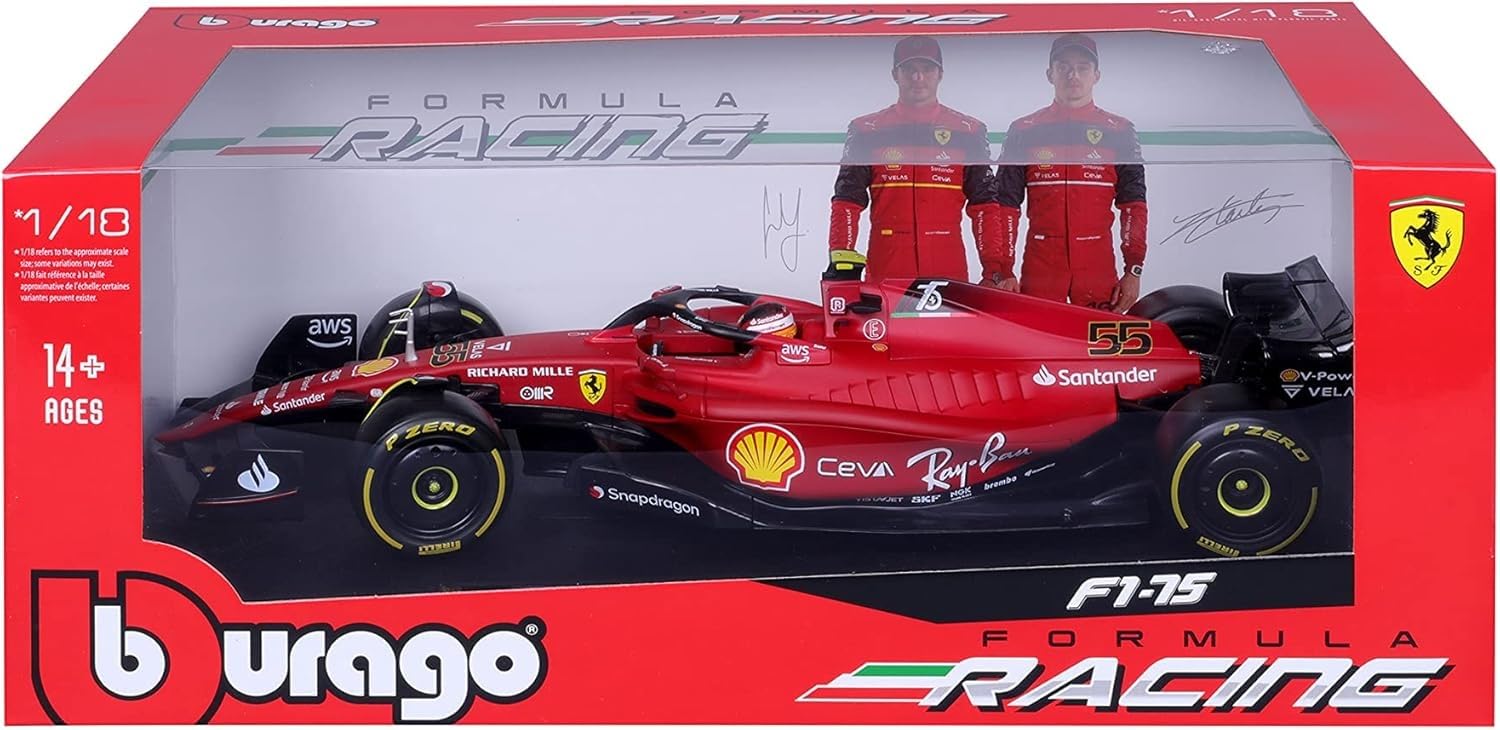 Bburago 1:18 SFR Ferrari 2022 Season Car
