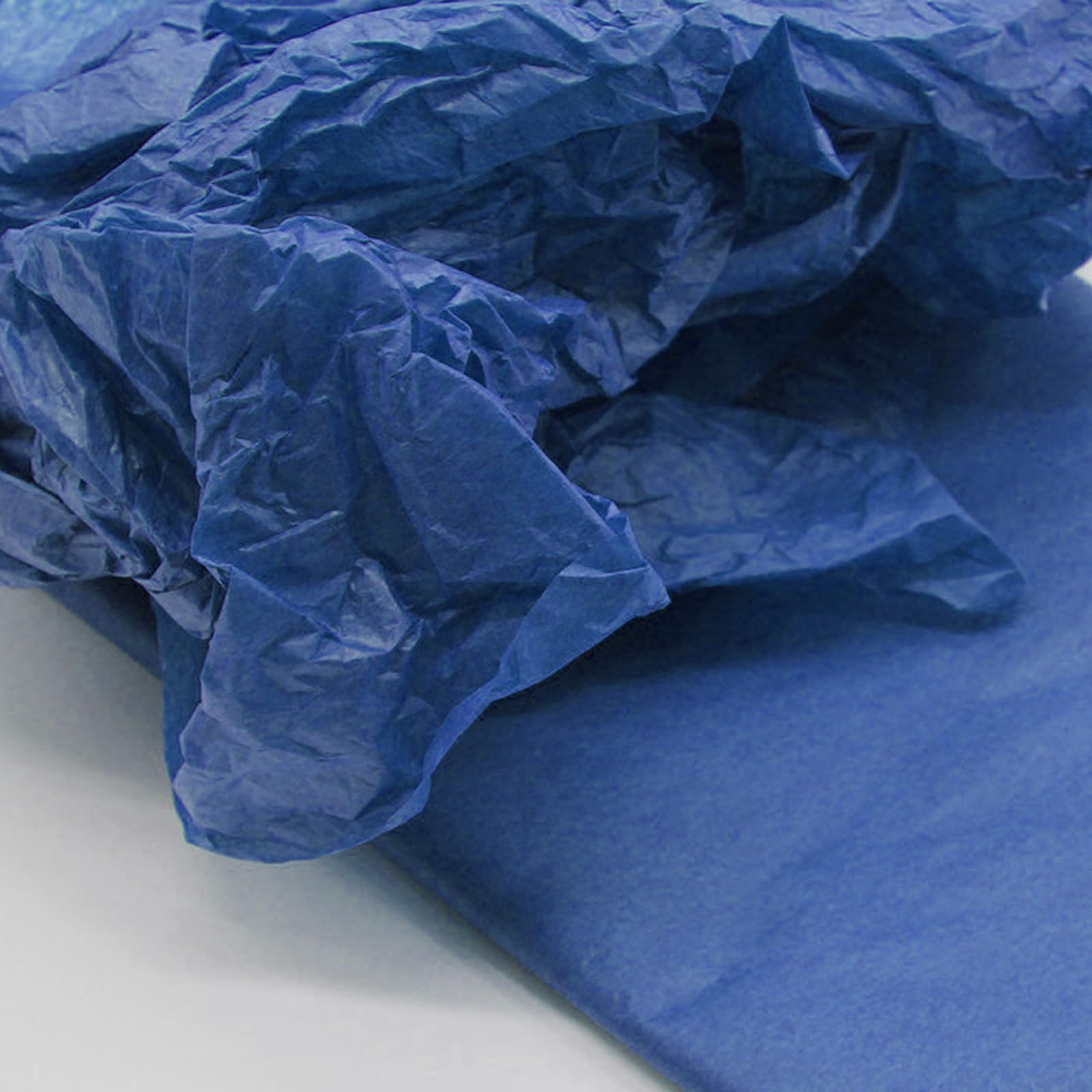 60 Sheets Wrapping Tissue Paper, 14 x 20 Inches Recyclable Wrapping Paper Bulk for Birthday DIY Gift Wrapping Craft Works Wedding Anniversary (Blue)